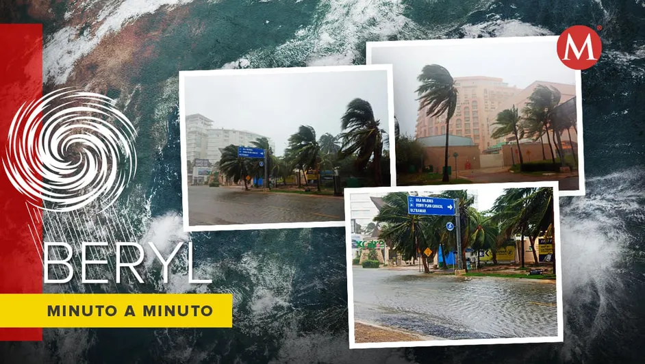 Huracán 'Beryl' en México EN VIVO. Trayectoria en Quintana Roo HOY 5 de julio - Periodico El ...